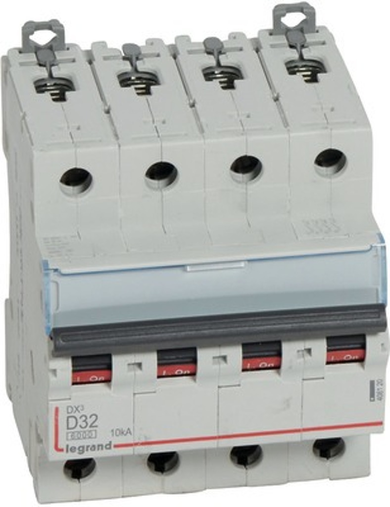 Disjoncteur modulaire courbe D-Legrand-Tétra- 32A