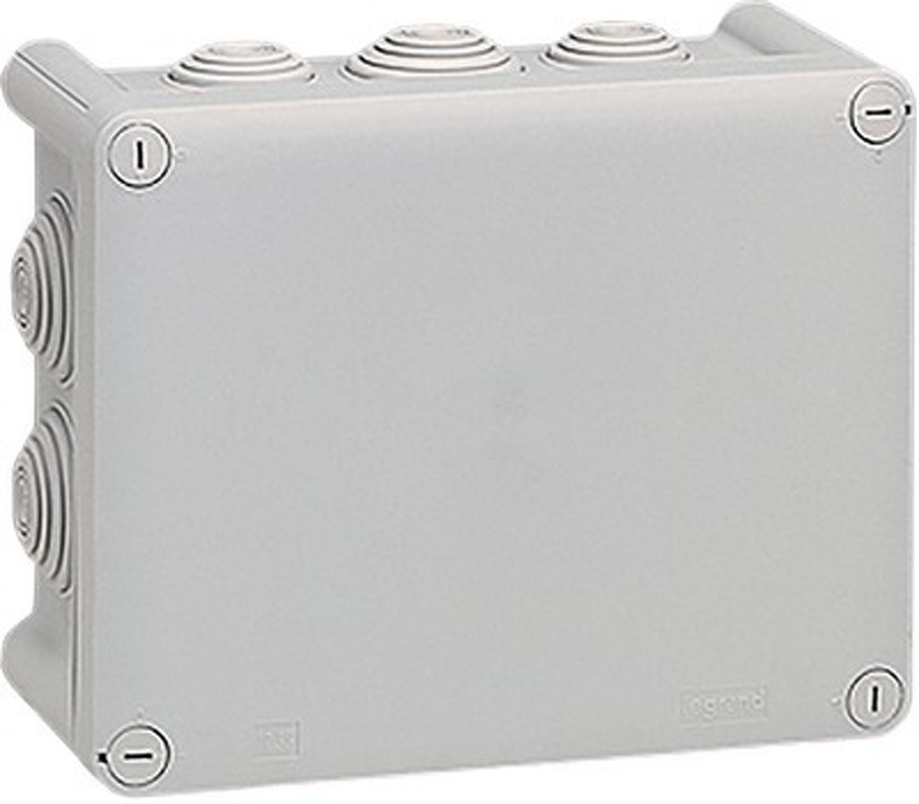 Boîte étanche rectangulaire Plexo - Legrand - 155x110x74mm 10 embouts IP55