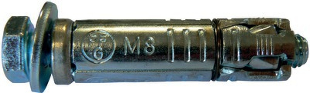 Cheville Acier + vis M8 - R.A.M. - Boite de 25