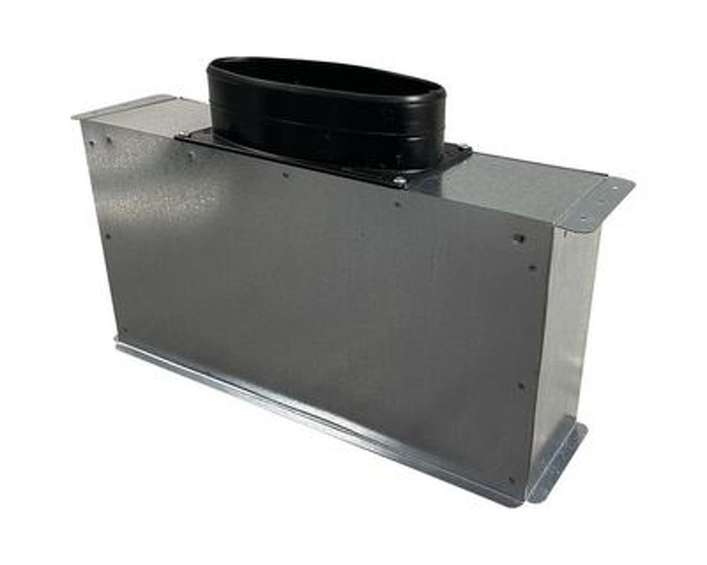 Plénum isolé métal sortie au choix - Axelair - 300x100x200mm - Ø ...