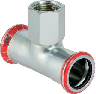 Raccord à sertir acier électrozingué GEBERIT